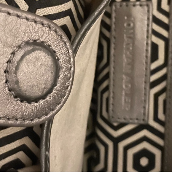 Jonathan Adler | Bags | Jonathan Adler Goldie Hex Handle Tote Leather ...